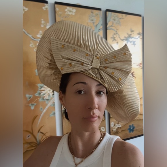 Other | Vintage Gold Hat | Poshmark